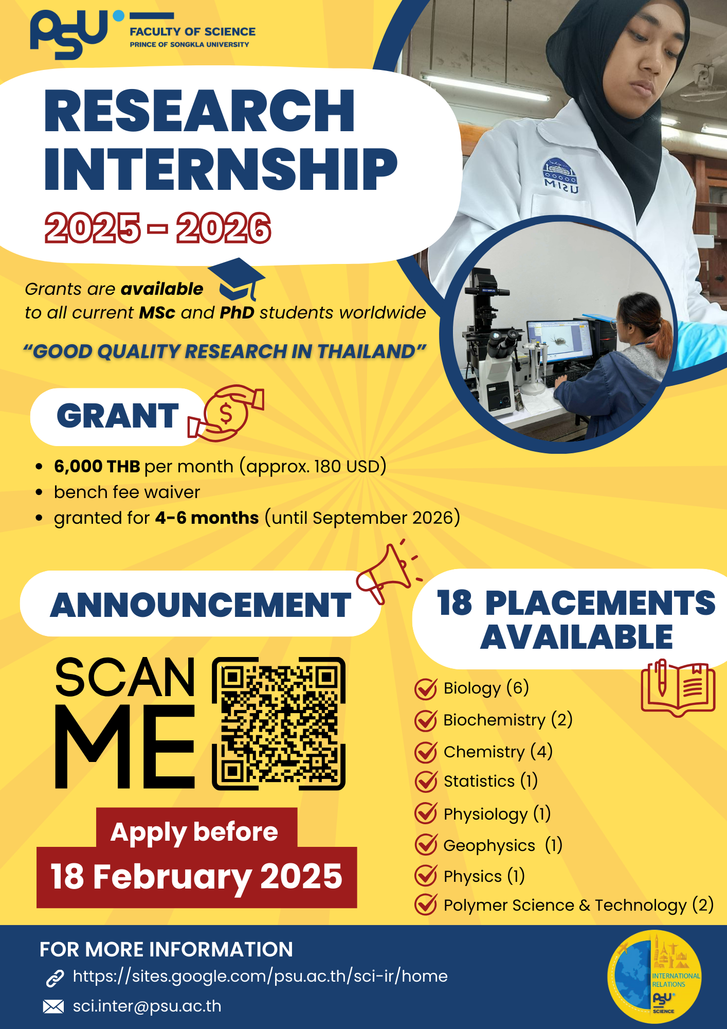 [Internship Opportunities] Call for 42nd International Conference of ...