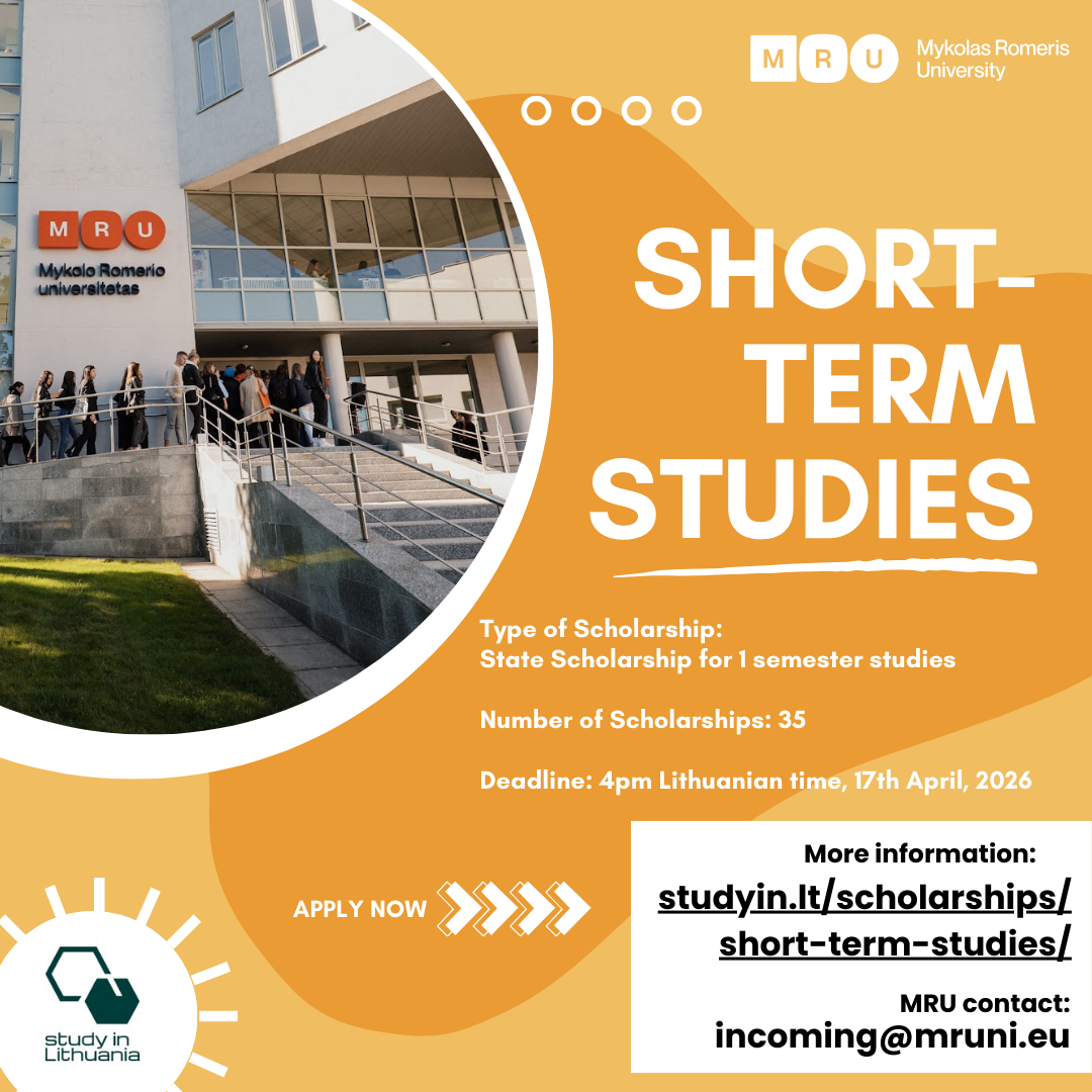Scholarship Opportunities for Exchange Studies at Mykolas Romeris ...